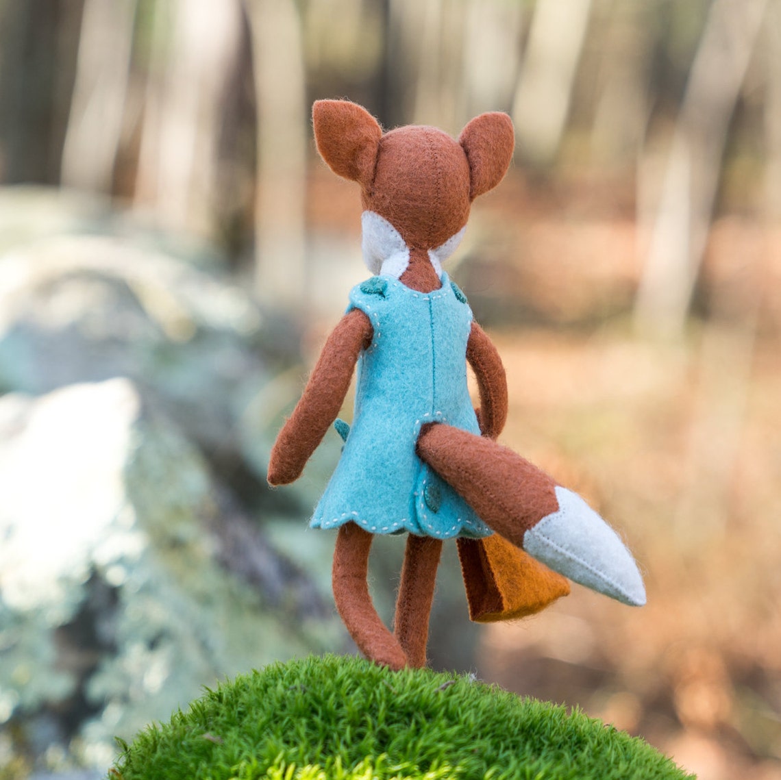Charlotte Fox PDF pattern girl fox pattern foxy beginner | Etsy