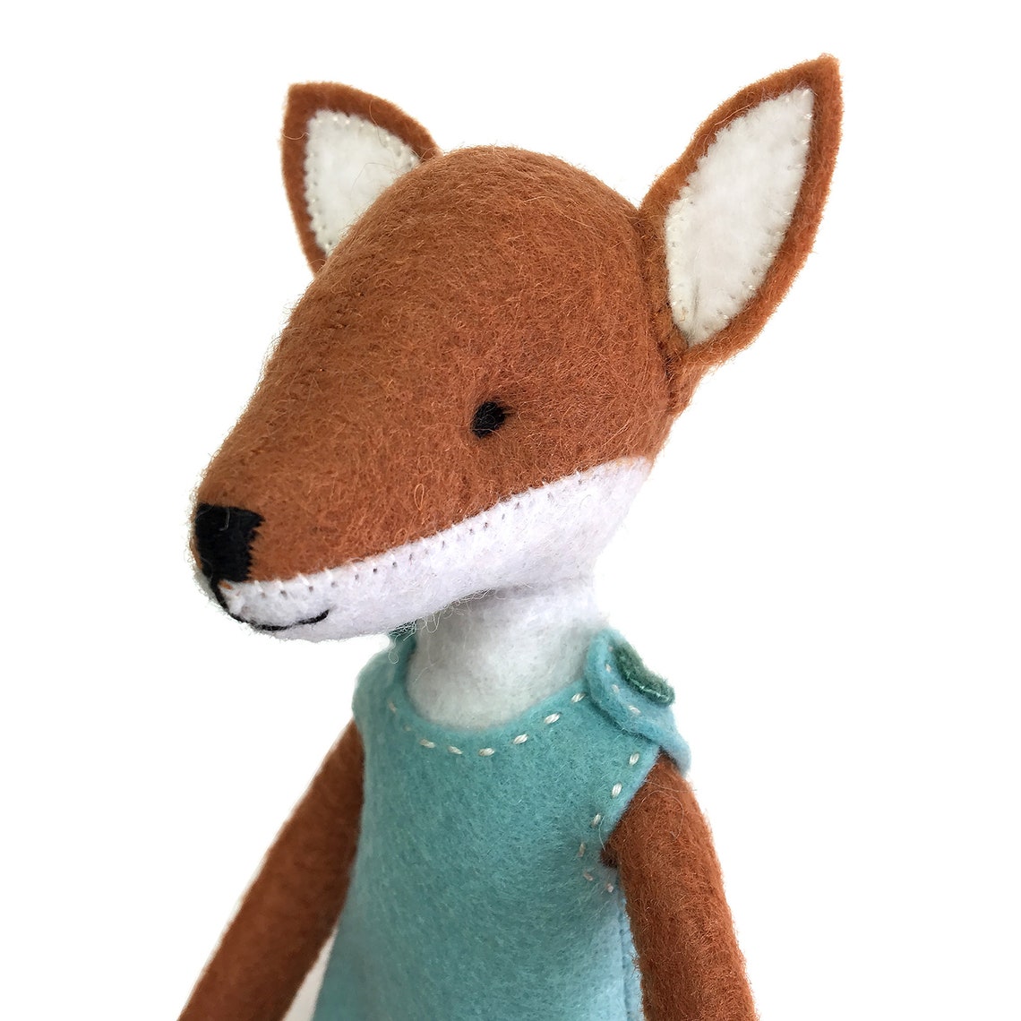Charlotte Fox PDF Pattern Girl Fox Pattern Foxy Beginner - Etsy