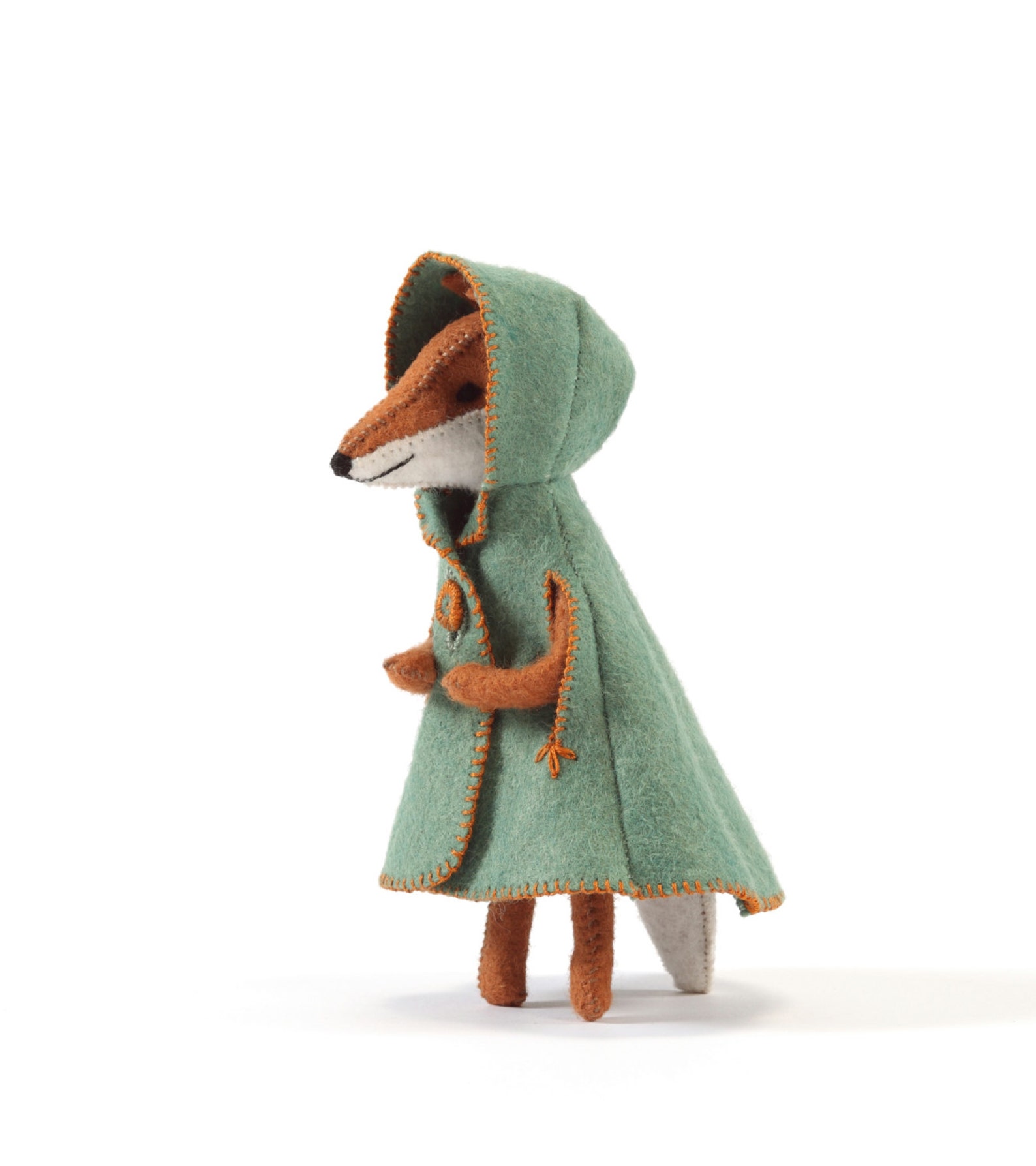 Charlotte Fox's Cloak PDF Pattern Felt Cloak Pattern | Etsy Canada