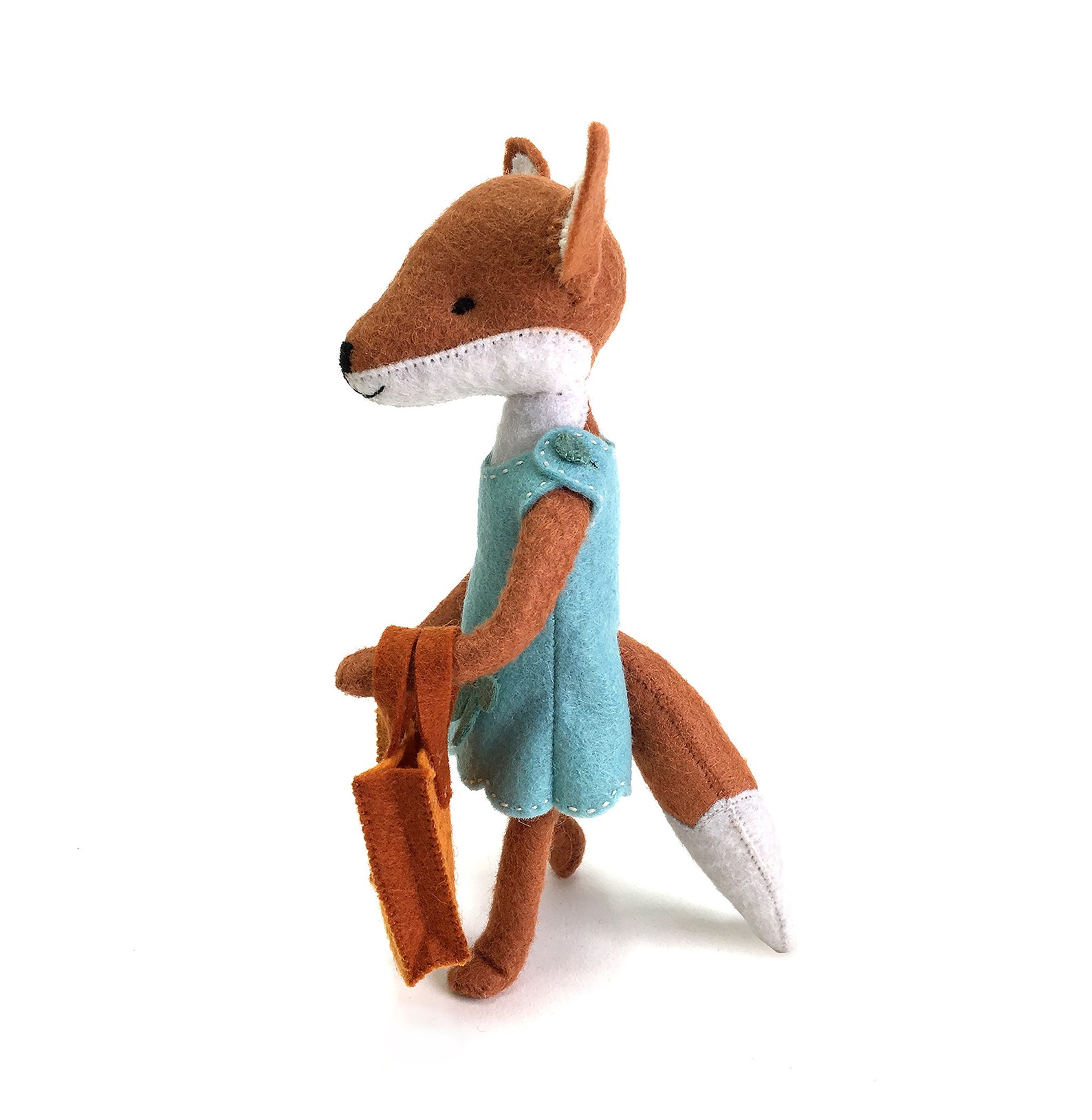 Charlotte Fox PDF Pattern Girl Fox Pattern Foxy Beginner - Etsy UK