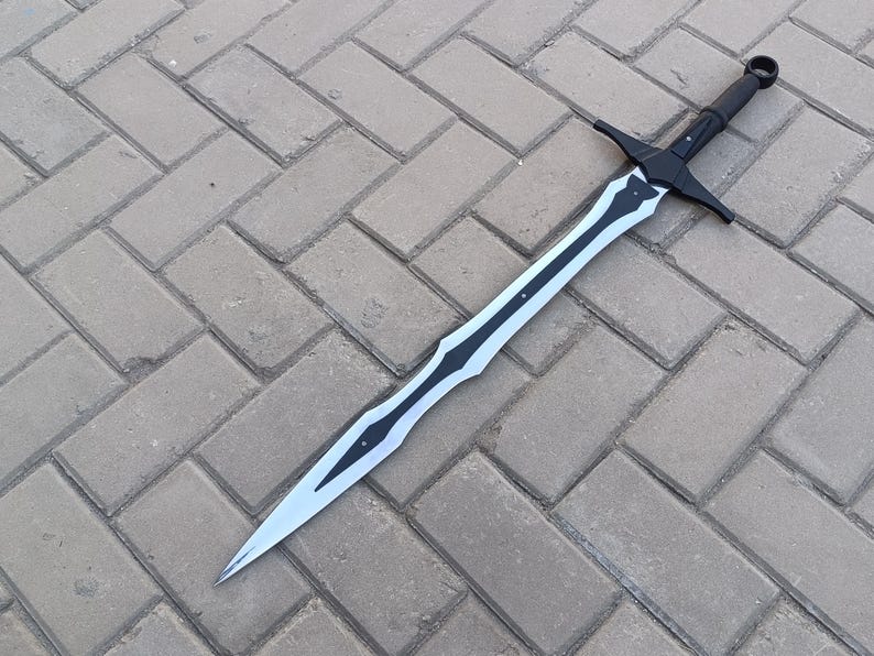 Handcrafted Dragon Bone Sword Decor, Fantasy Art Collectible Gift for ...
