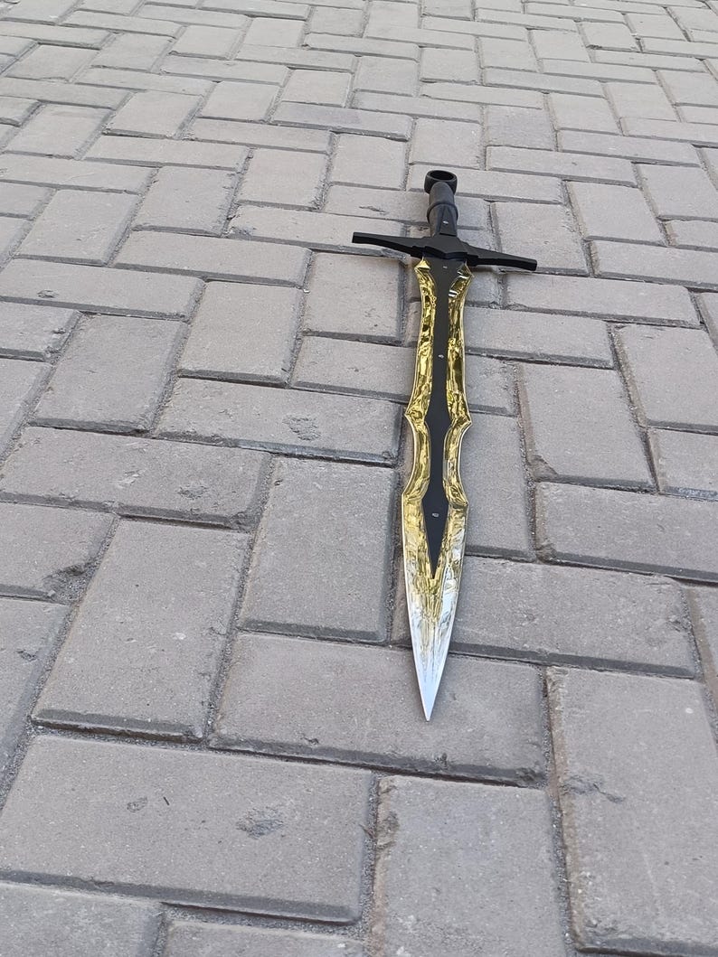 Handcrafted Dragon Bone Sword Decor, Fantasy Art Collectible Gift for ...