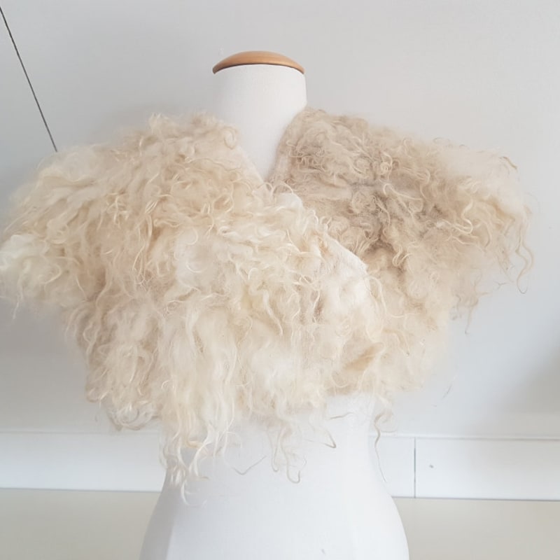 Wool Collar Scarf - Etsy