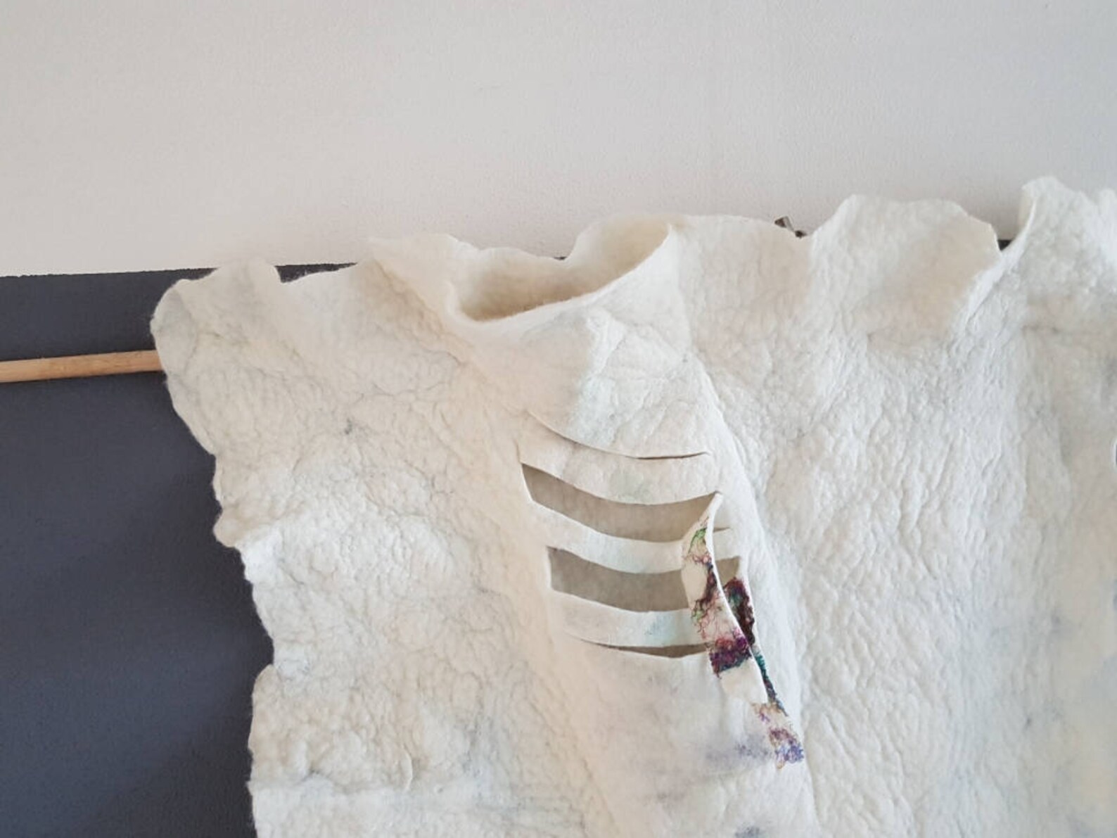 Felt Art Wool Art - Inner Beauty - Wool and Silk - Etsy