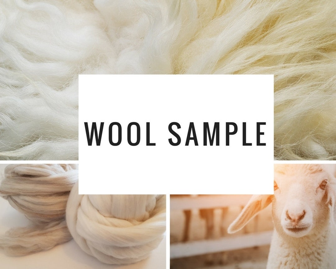 Wool Sample – Sample of Wool Roving or Wool Fleece - Etsy
