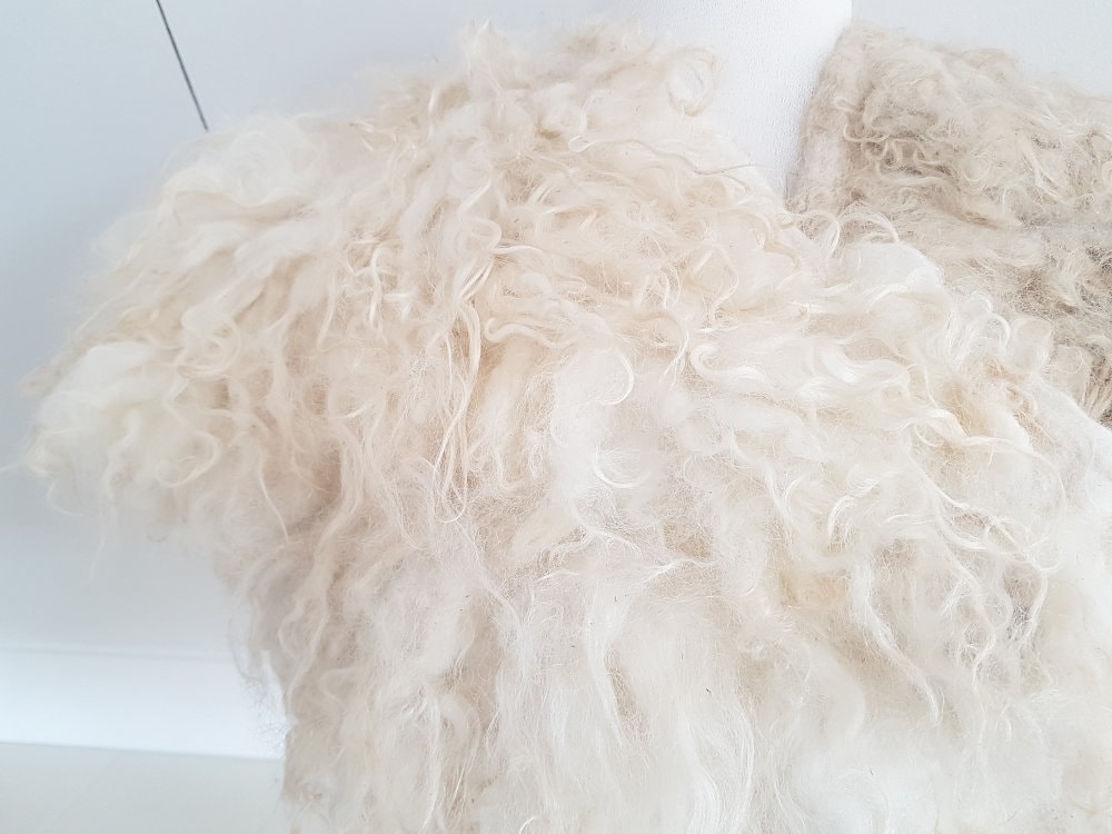 Felted Collar ‘soft Secret’ – Sheepskin Collar, 100% Wool, Eco Chic ...