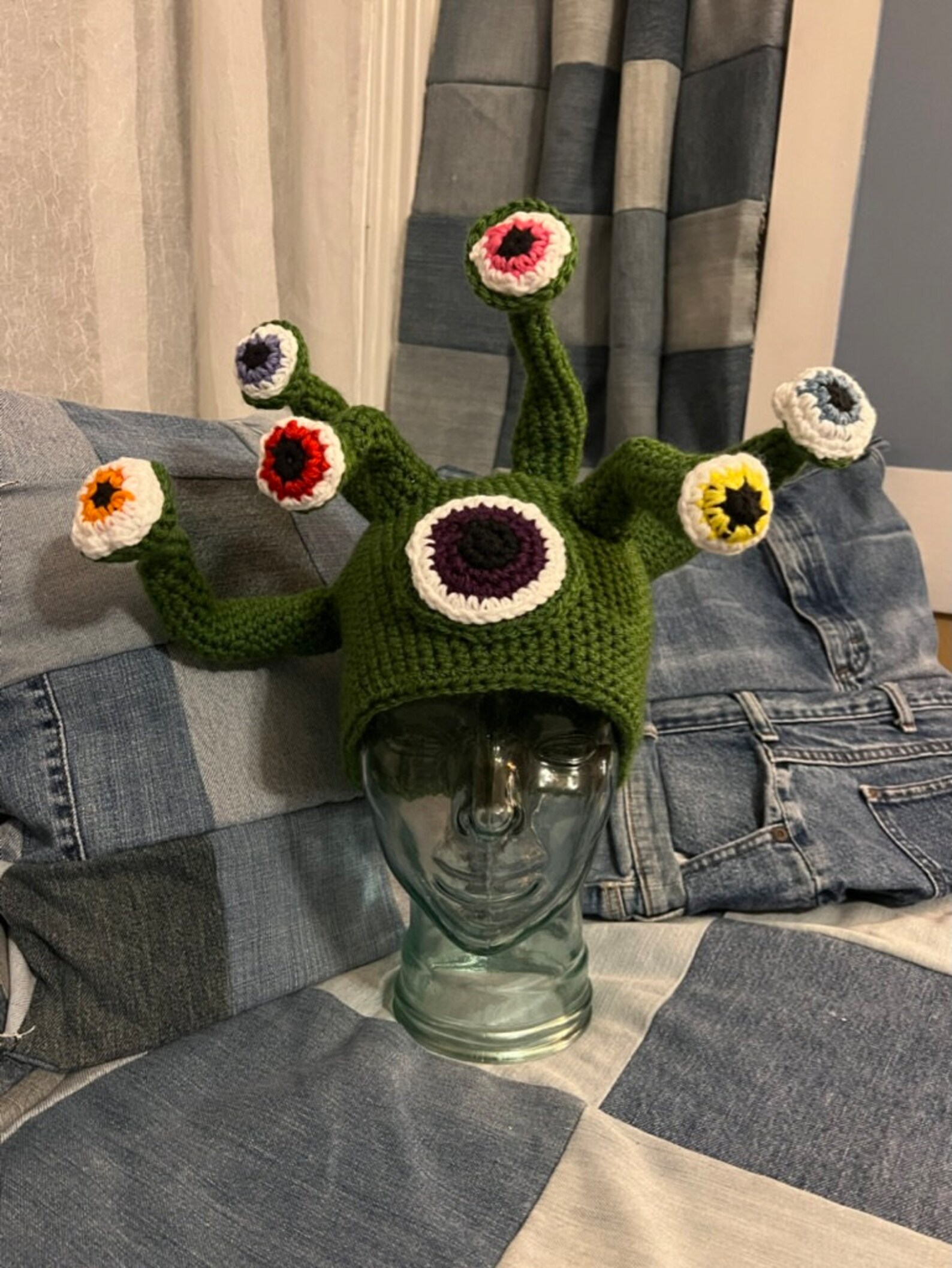 Beholder Hat Crochet Pattern - Etsy