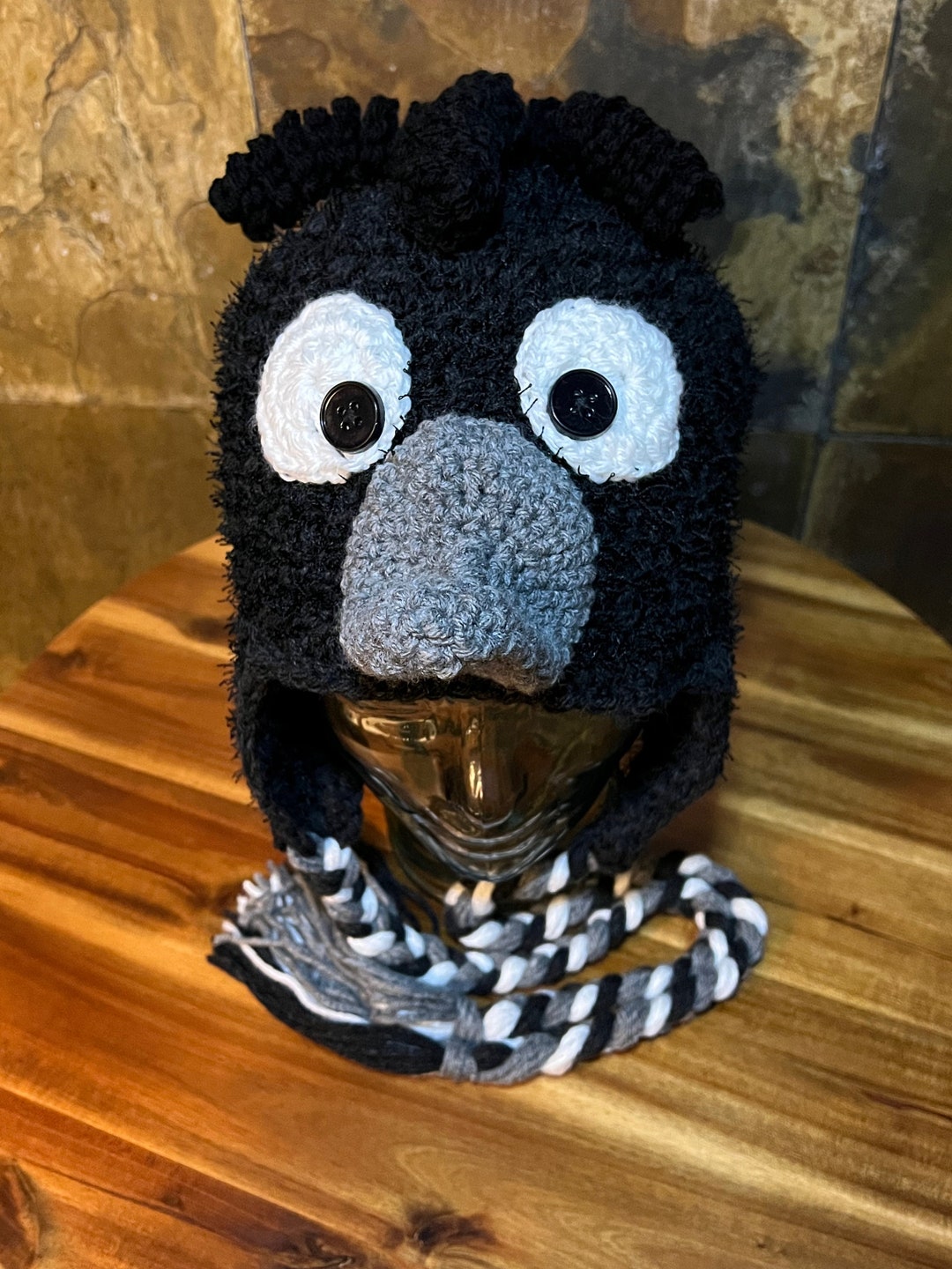 Crochet Emu Earflap Hat Pattern - Etsy