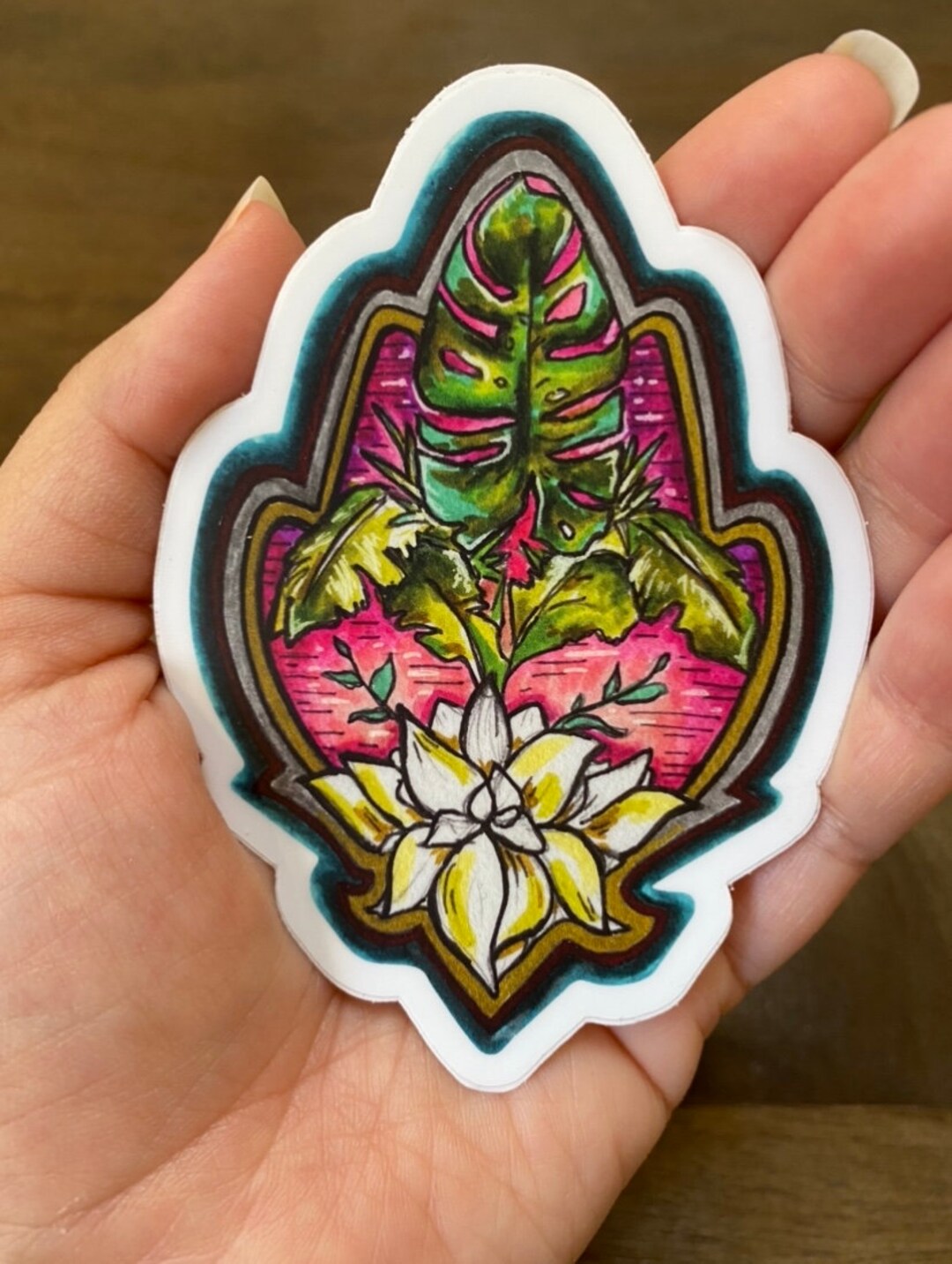 Mahalo Hamsa 3 Sticker Pack - Etsy