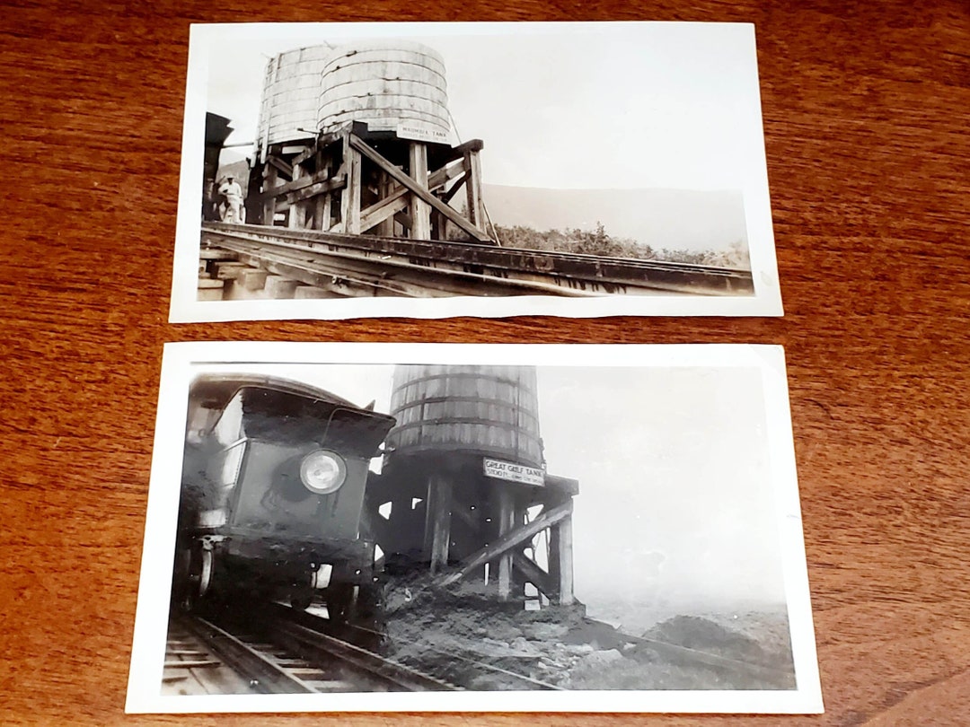 1946 Mt. Washington Cog Railway Photo: Waumbek & Great Gulf Tank - Etsy