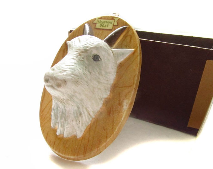 Small Mountain Goat Mold Dollhouse Taxidermy Goat Head Mount - Etsy