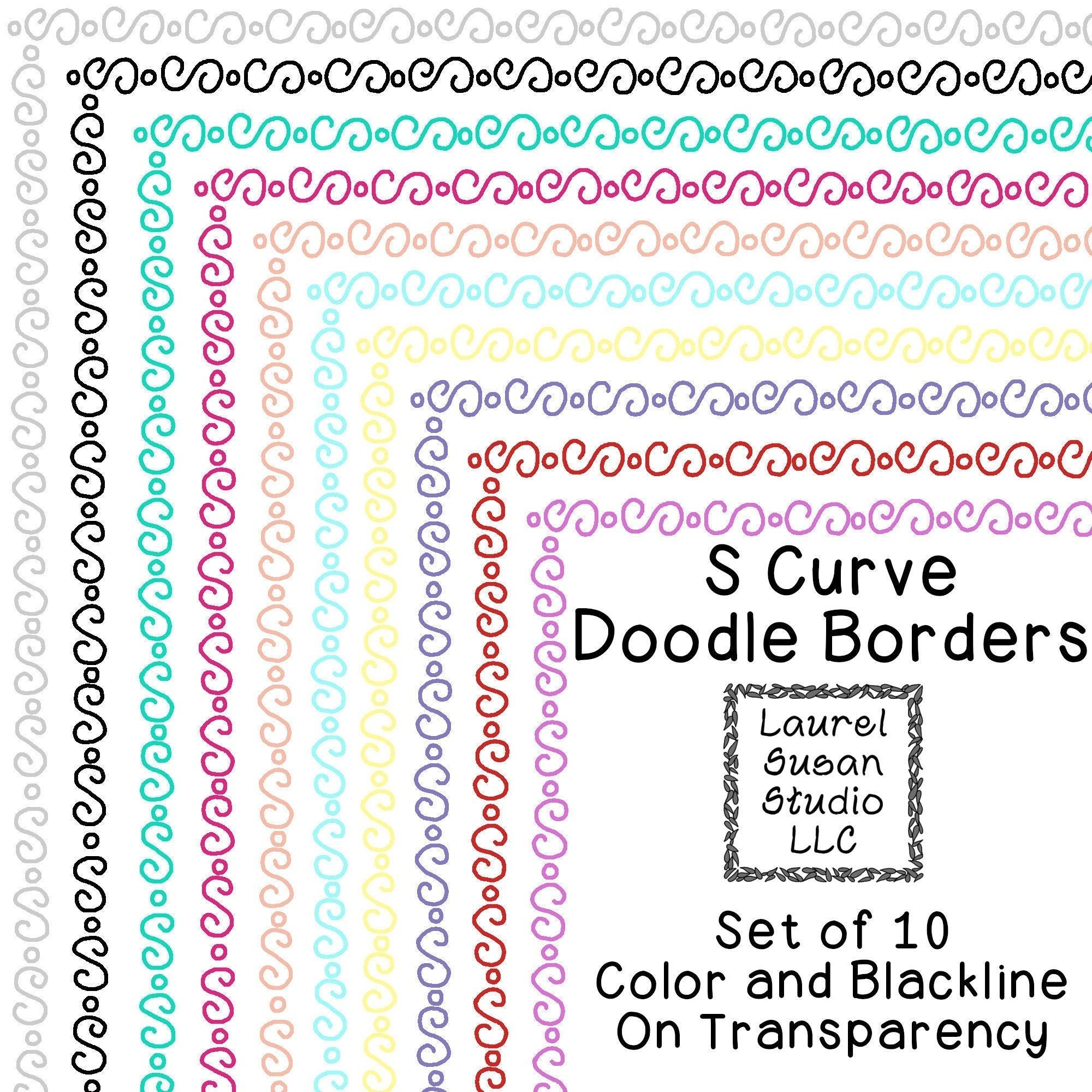 Science Page Border Clip Art