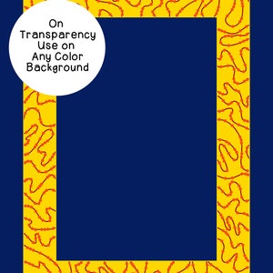 String of Beads Frames Borders Doodle Clip Art PNG Blackline Included ...