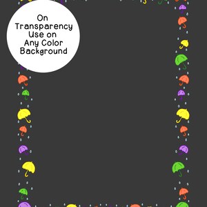 Monthly Doodle Borders Month PNG Seasonal Holiday Commercial Personal ...