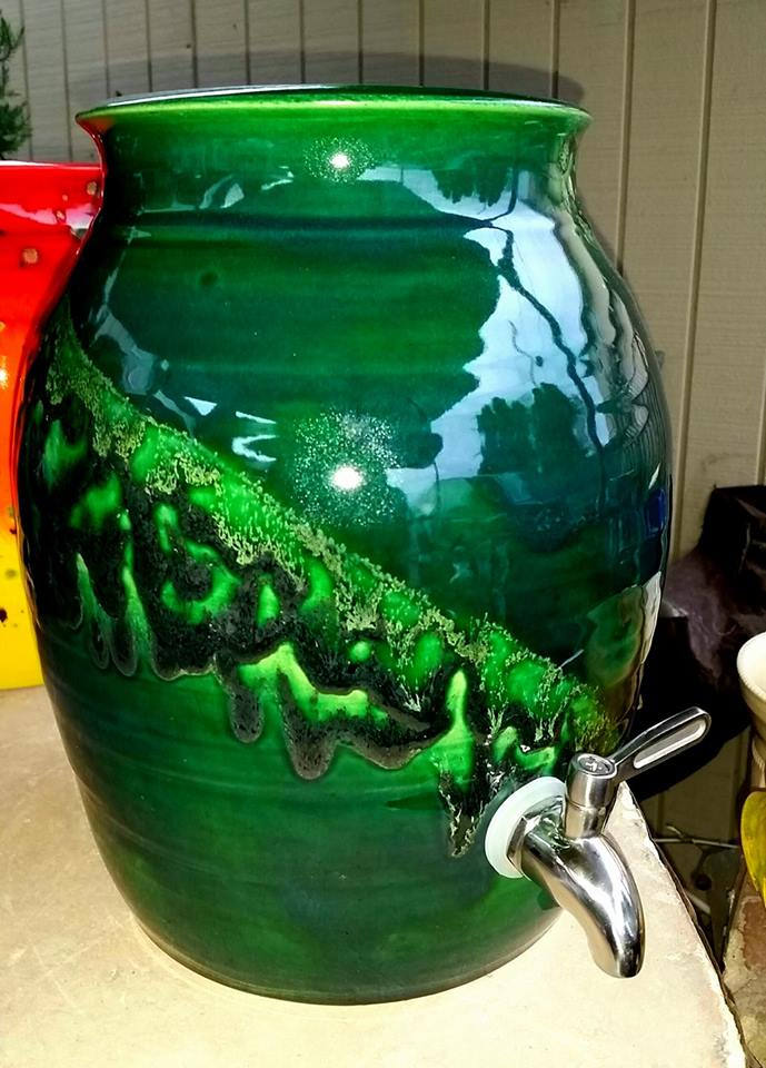 2 Gallon Ceramic Kombucha Crock Made to Order - Etsy Sweden