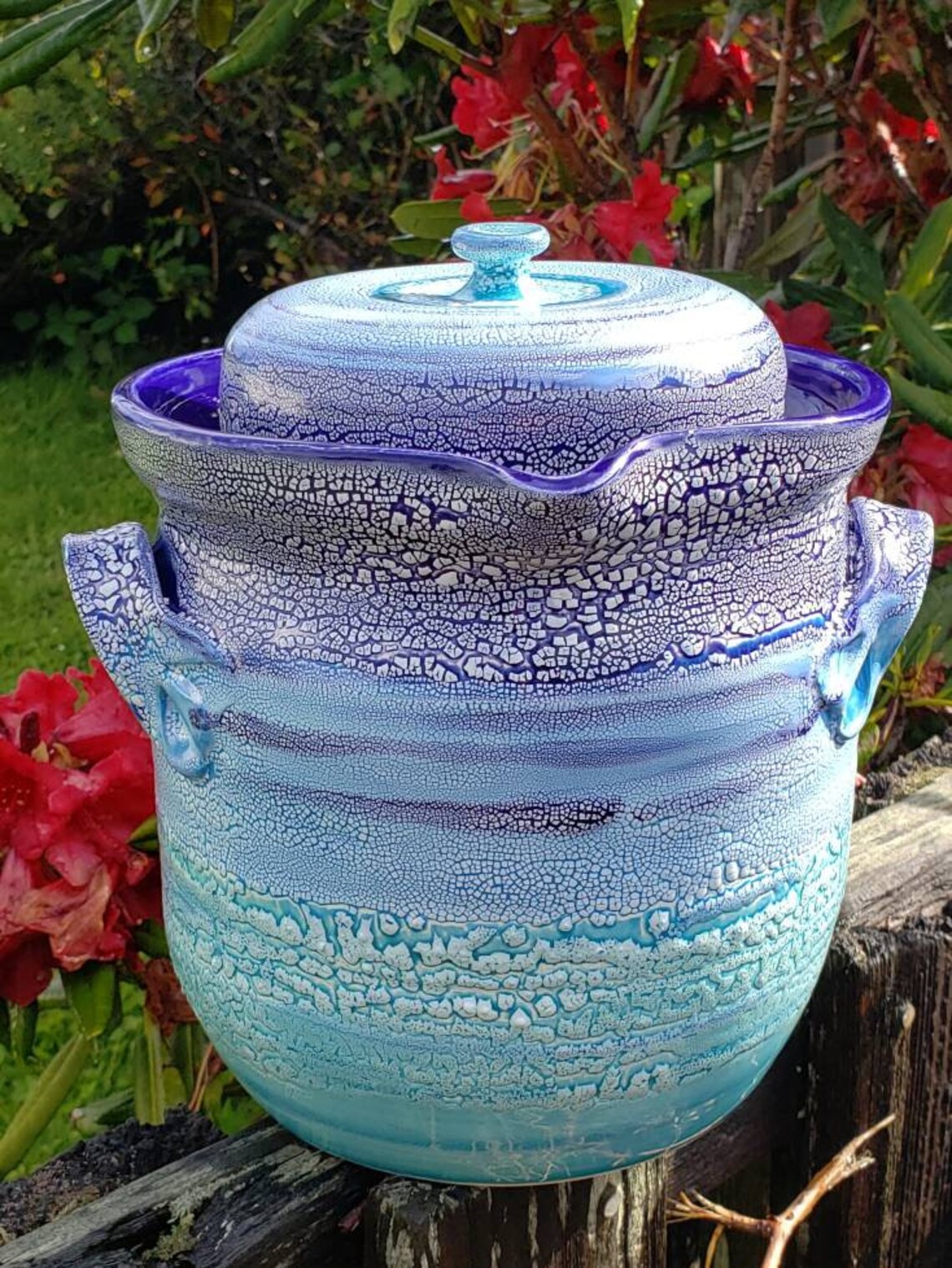 1 gallon fermenting crock Made-to-order | Etsy