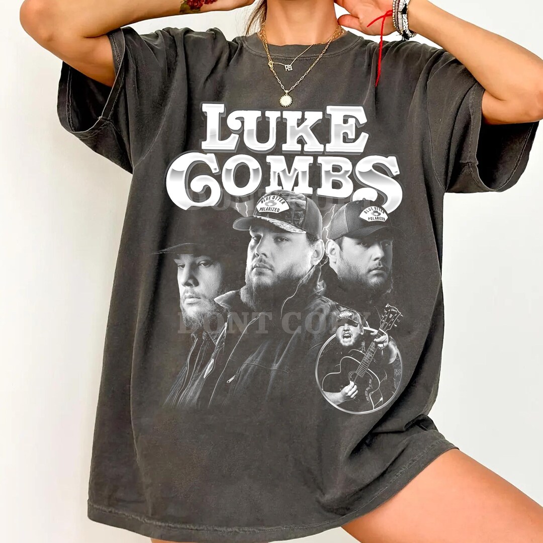 Comfort Colors Luke Combs My Kinda Saturday Night Tour Shirt - Etsy