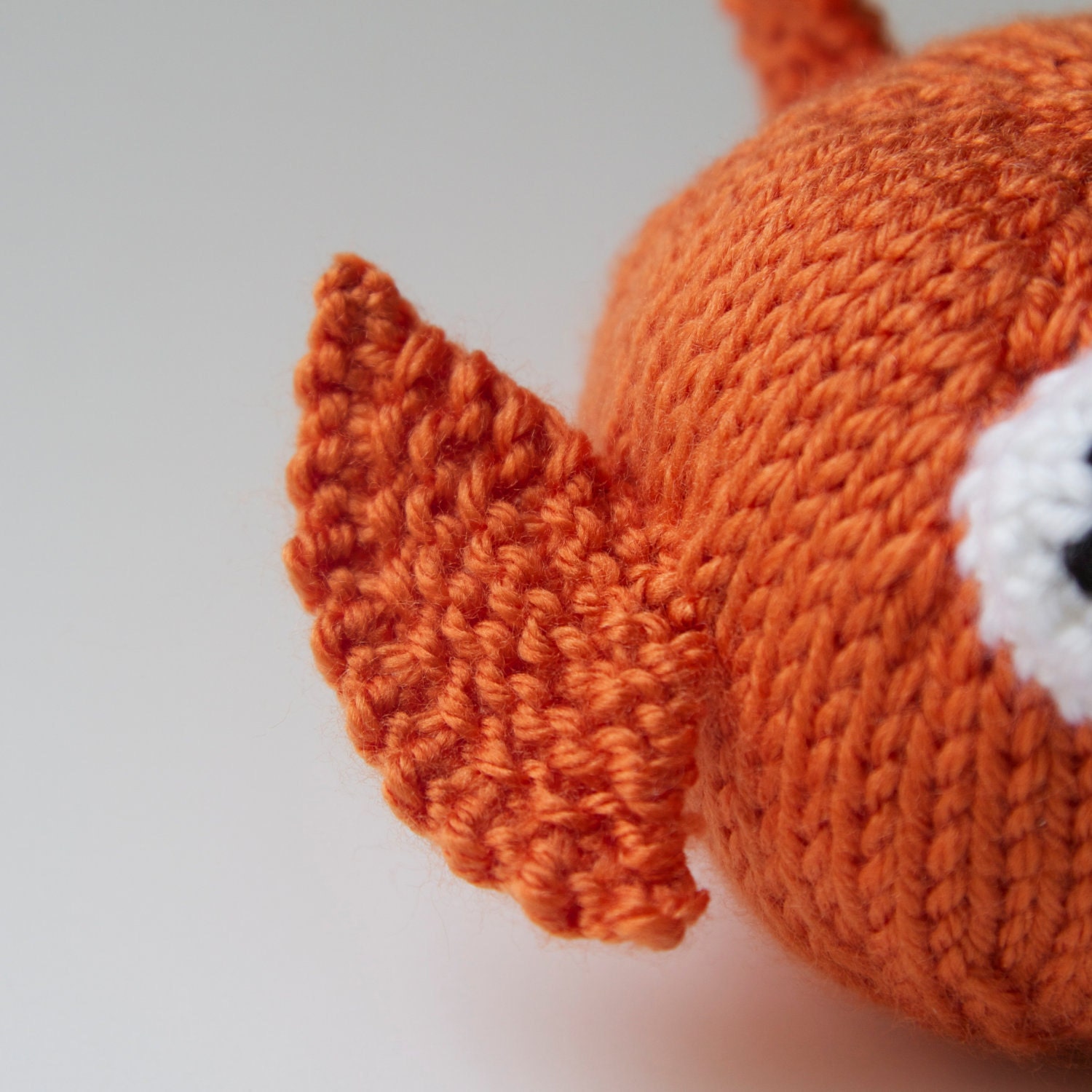 Goldfish Toy Stuffed Animal, Amigurumi, Handmade Plush Knit Ball - Etsy