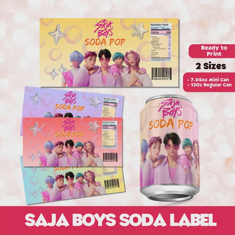 Elf Soda Pop Printable - Etsy