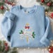 Jesus Christmas Embroidery Design, Christian Cross Stitch, Holy ...