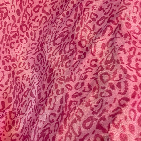 Cheetah Print Fabric - Etsy
