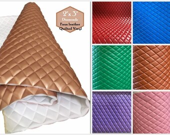 Diamond Quilted Vinyl - Etsy