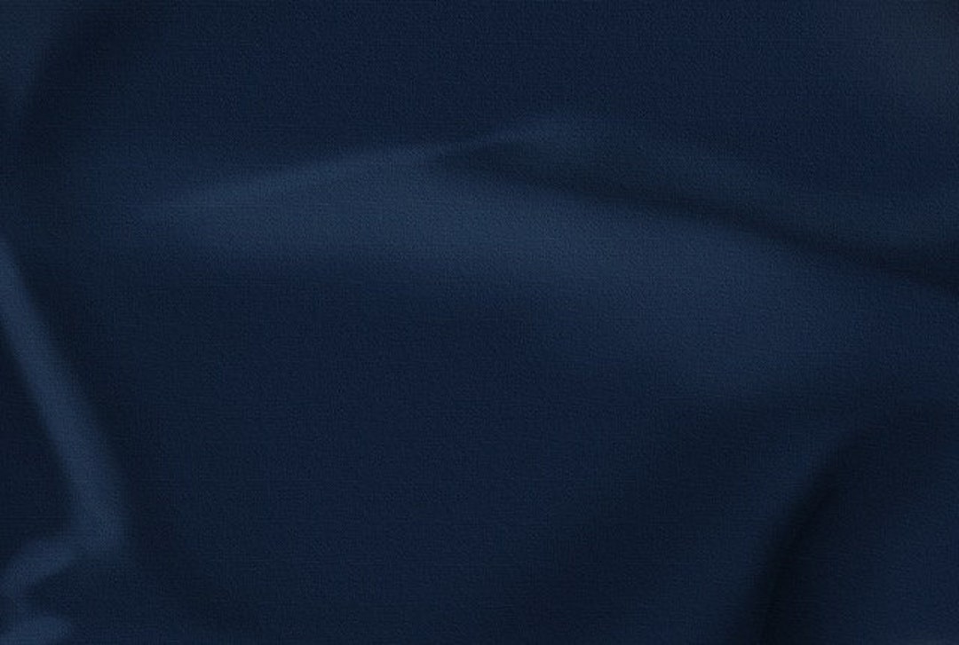 Navy Polyester Poplin Fabric by the Yard 58"/60 - Etsy