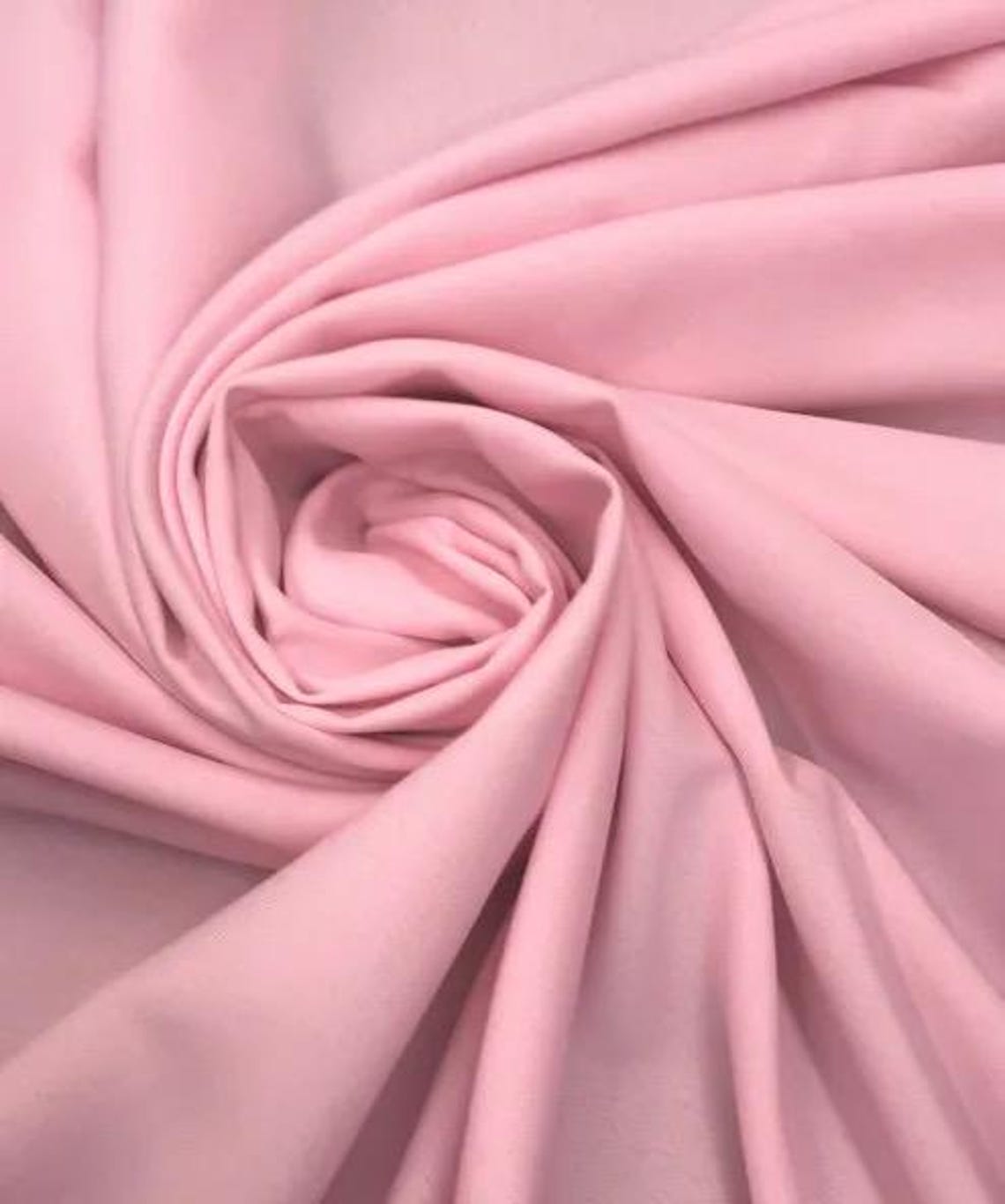 Baby Pink Polyester Poplin Fabric by the Yard 58"/60 - Etsy