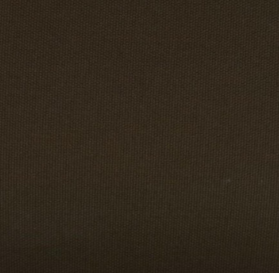 Chocolate Soft Canvas 600 Denier Waterproof Outdoor Wide Fabric 60 Wide ...