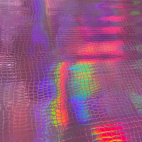 Holographic Leather - Etsy