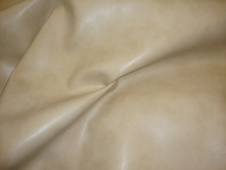 Cream Bonded Leather Vinyl Upholstery Fabric per Yard - Etsy