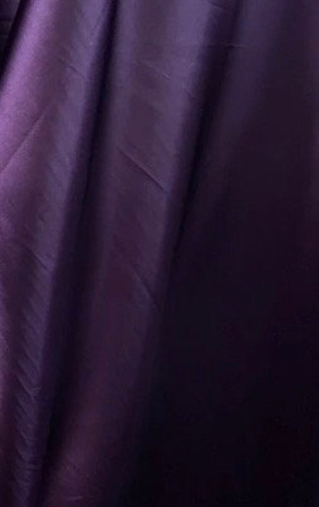 Plum Stretch Charmuse Fabric Siky Light Weight 60" Wide - Etsy