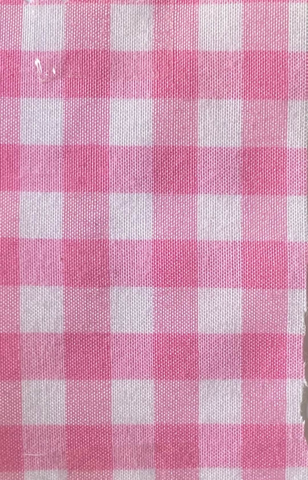 Pink Gingham Check 1/4in Fabric 60” Wide by the Yard - Etsy