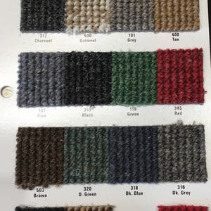 Authentic German Wool Square Woven Automotive Carpet 65 Inch Wide ...