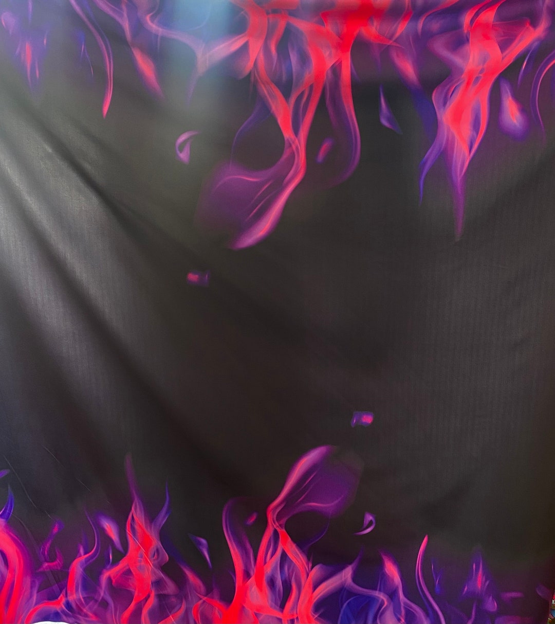 Fire Flame Stretch Spandex Fabric by the Yard 60” Wide - Etsy