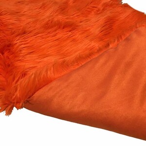 5' X 8' New Premium Orange Shag Fur Area Rug Nursery Room Decor Home ...