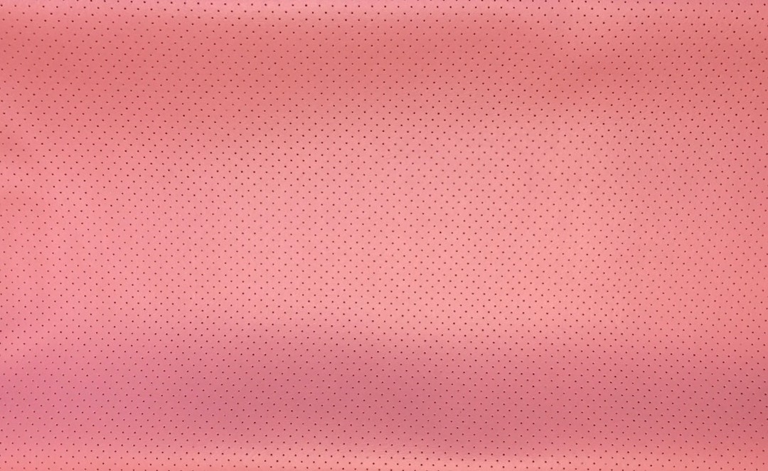 Pink Perforated Upholstery Vinyls Faux Leather Fabric per Yard - Etsy