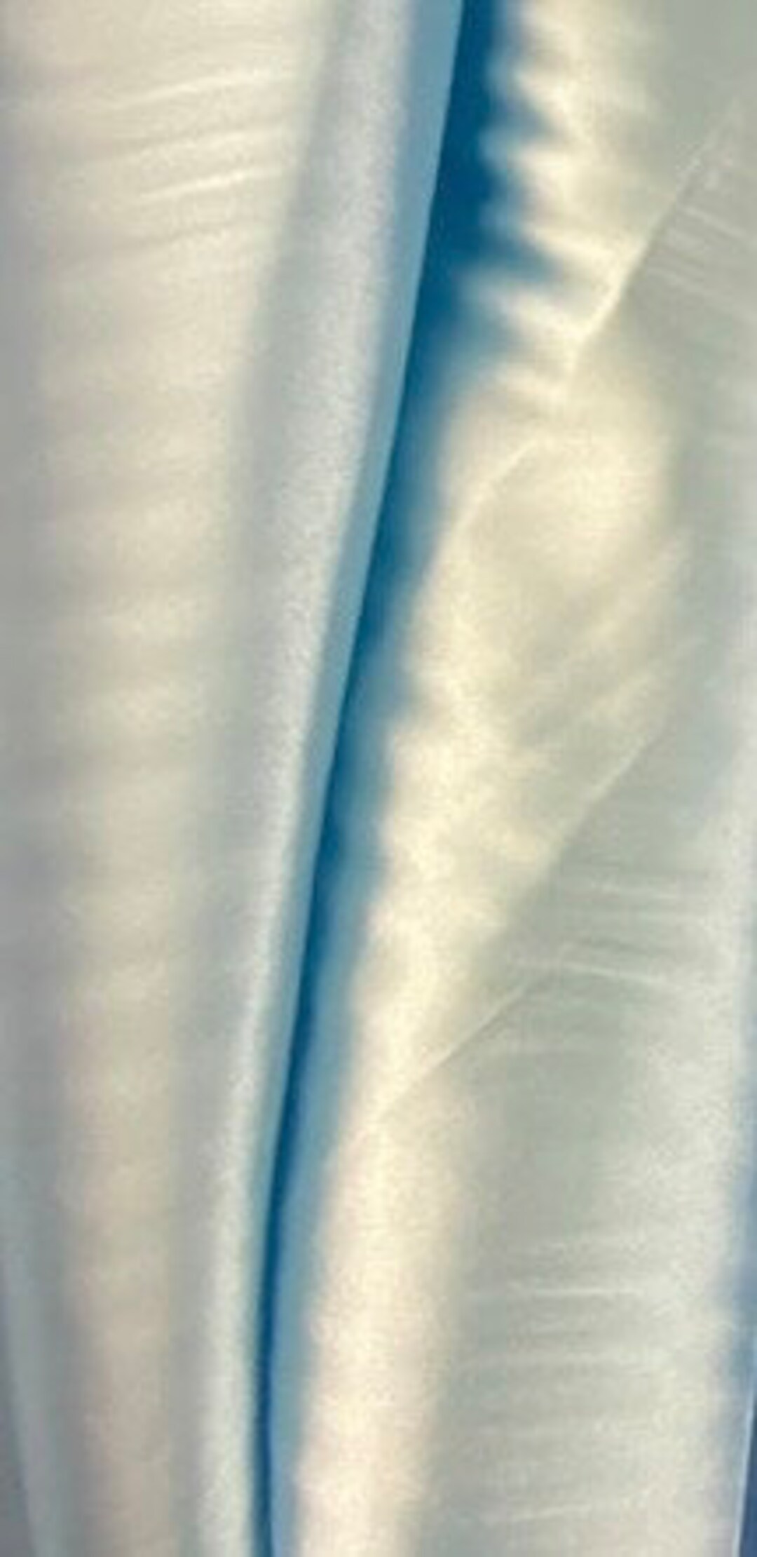 Light Blue Stretch Charmuse Fabric Siky Light Weight 60" Wide - Etsy