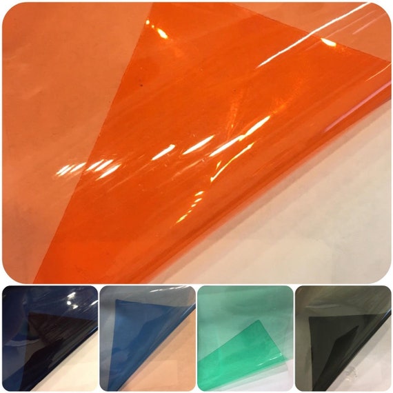 10 Gauge Tinted Transparent Plastic Vinyl Tinted 54 Inch Wide - Etsy