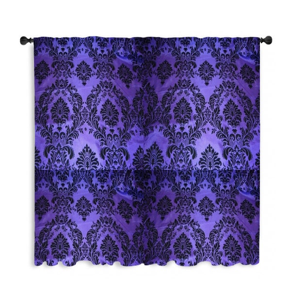 Purple Curtains - Etsy