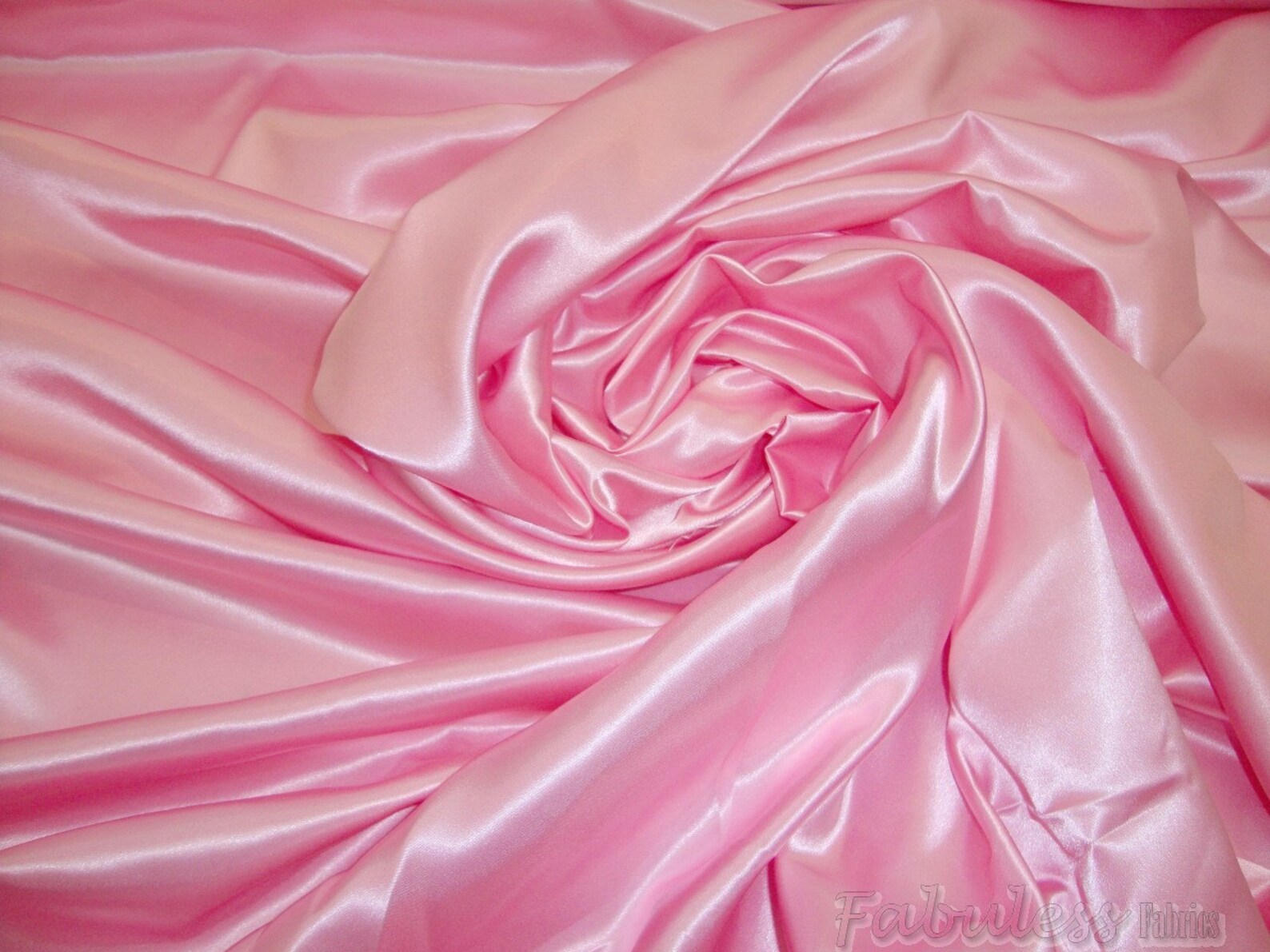 Satin Pink Bridal Bridal Satin Drapery Dress Fabric per Yard - Etsy