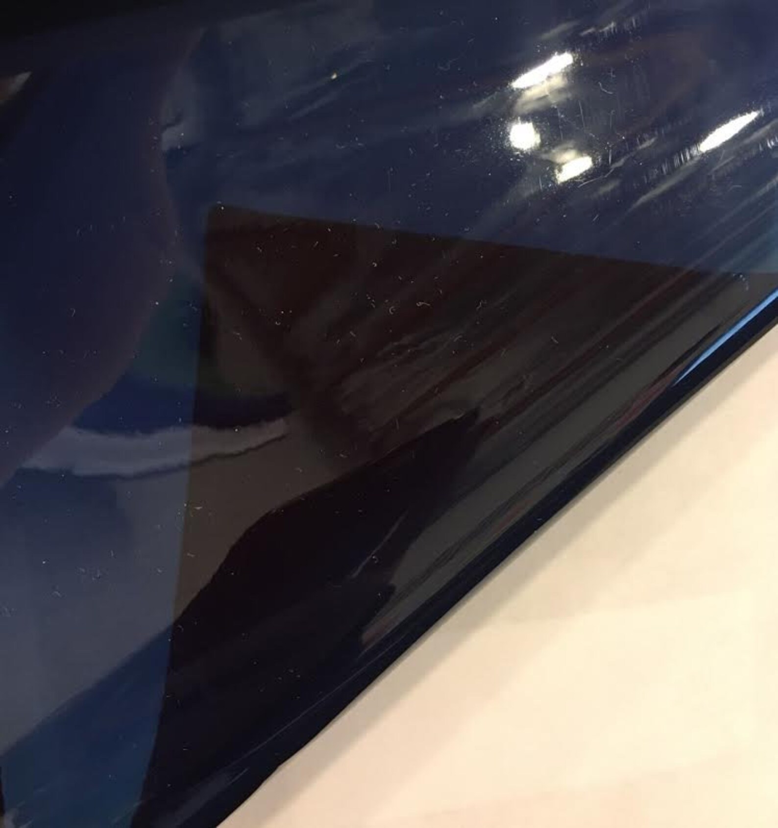 10 Gauge Tinted Transparent Plastic Vinyl Tinted 54 Inch Wide Fabric by ...