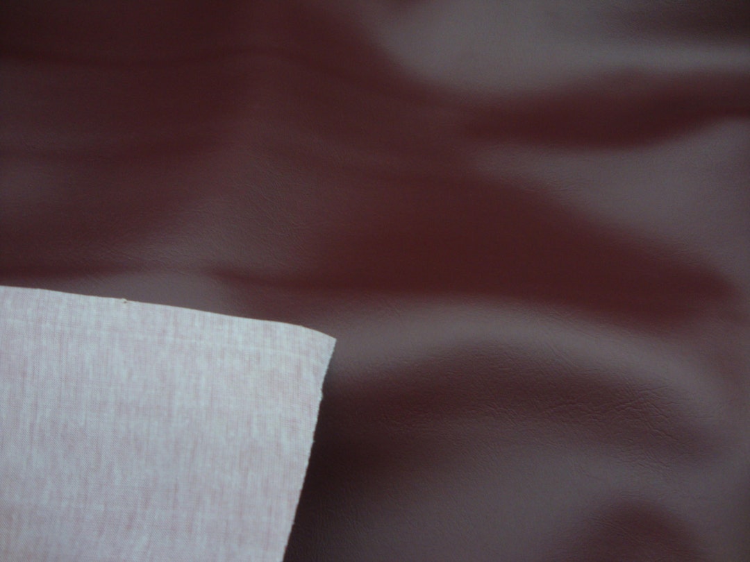 Vinyl Leather Burgundy Upholstery Fabric 54" Wide Sold BY THE YARD - Etsy