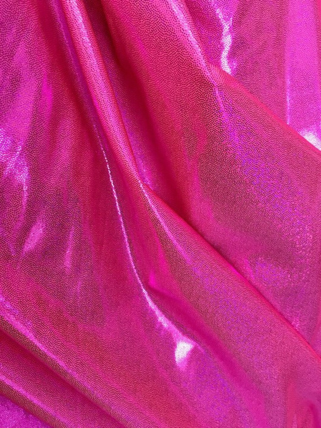 4-way Stretch Neon Pink Mystique Spandex Fabric by the Yard 60 " Wide ...
