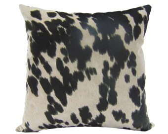 Cowhide pillow | Etsy
