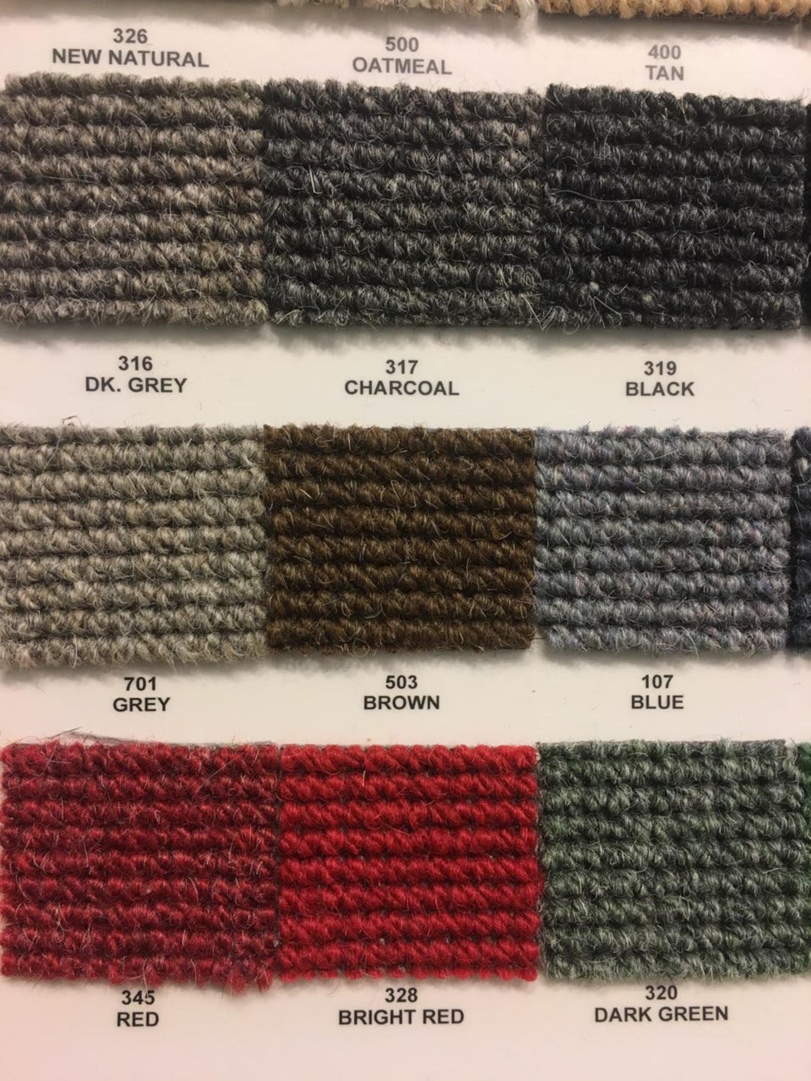 Authentic German Wool Square Woven Automotive Carpet 65 Inch Wide ...