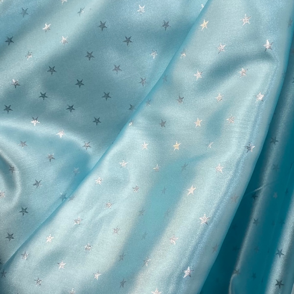 Silk Star Fabric - Etsy