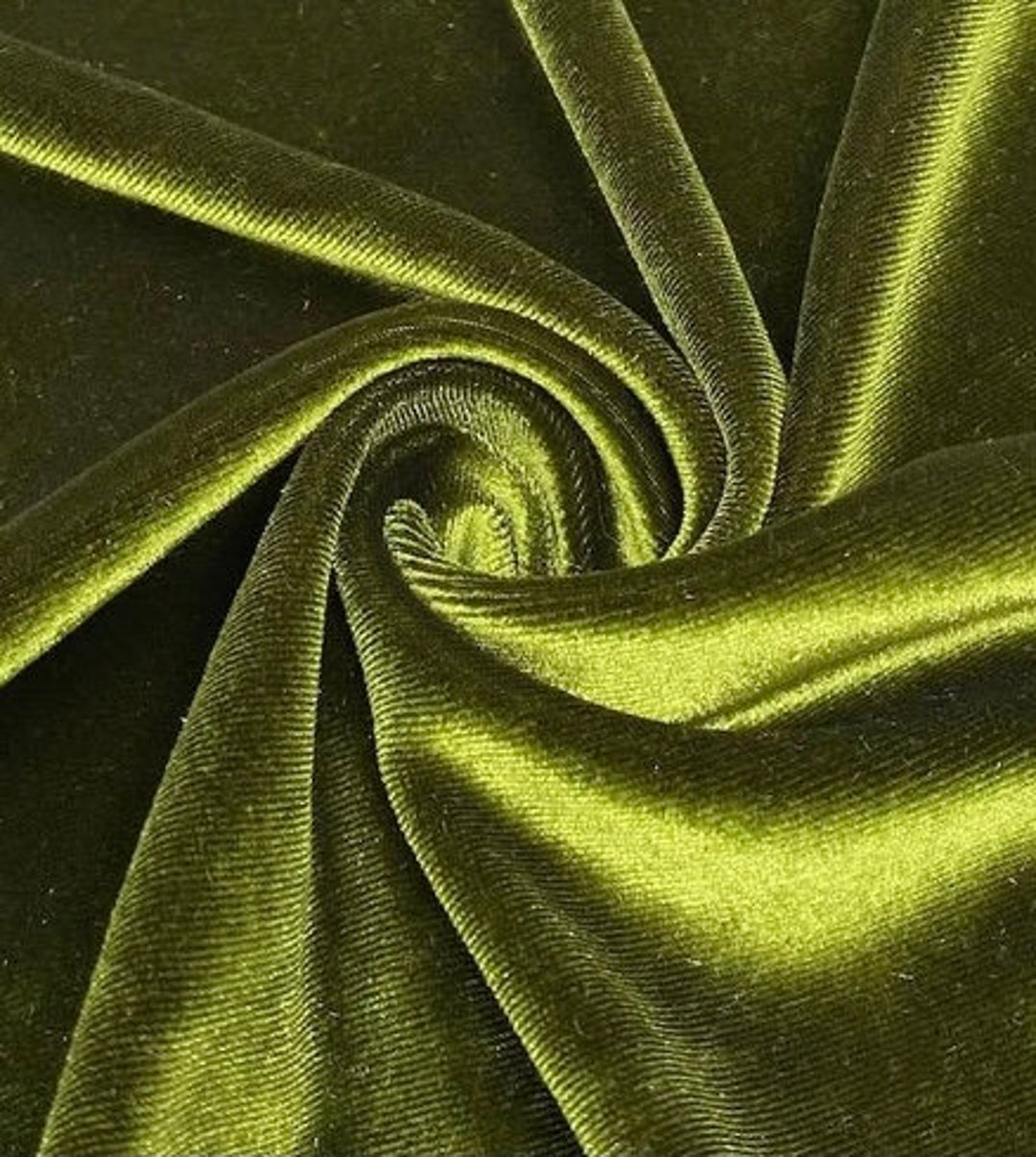 OLIVE Stretch Velvet Spandex Apparel Drapery Fabric 60" Wide - Etsy