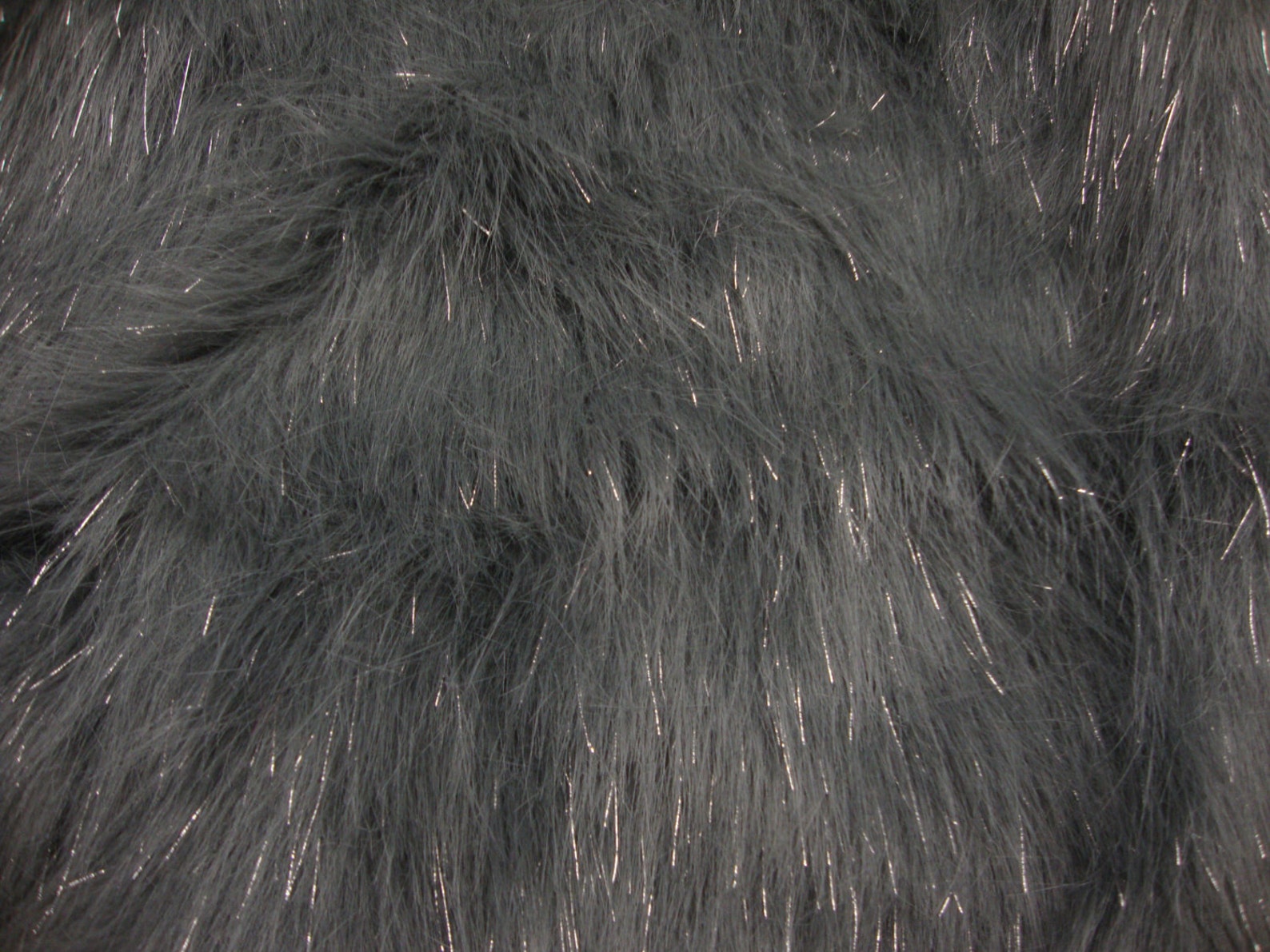 Grey Sparkle Faux Fur Fabric per Yard 60" Wide - Etsy
