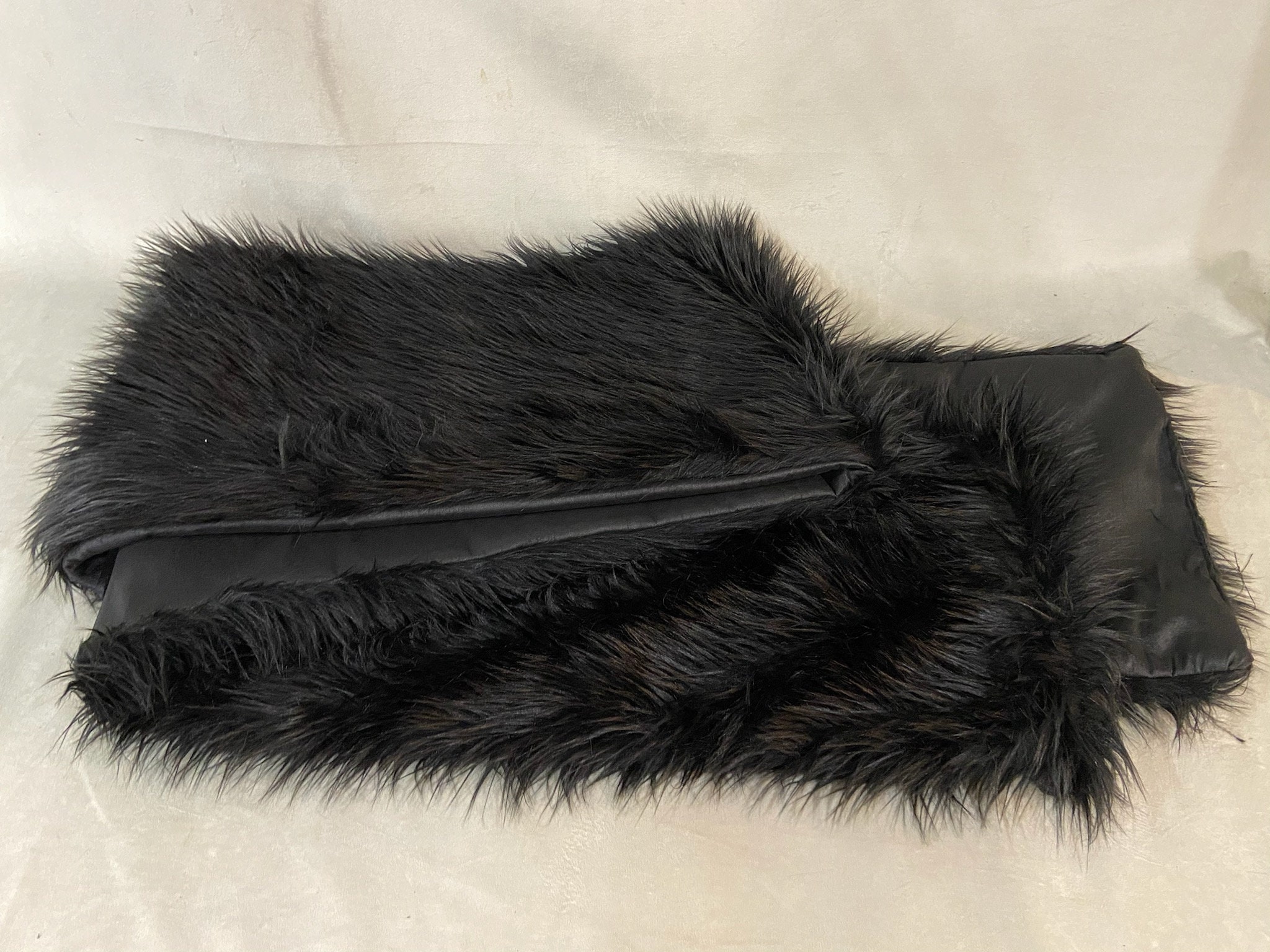 Furry Shaggy Faux Fur Table Runner Table Linen Holiday Decor | Etsy